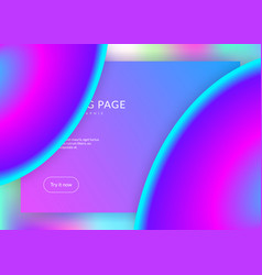 Fluid dynamic background with liquid shapes and Vector Image