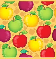 Coloring book fruit theme 1 Royalty Free Vector Image