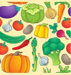 Cartoon vegetable collection 1 Royalty Free Vector Image