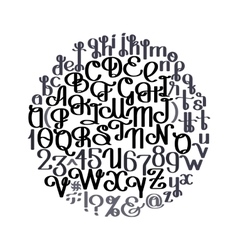 Hebrew letter resh Royalty Free Vector Image - VectorStock