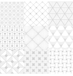 Seamless white pattern Royalty Free Vector Image