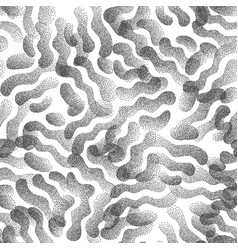 Abstract stippled weird seamless pattern Vector Image