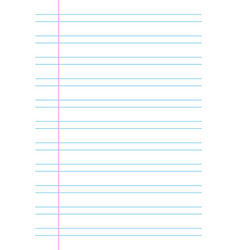 Notebook paper background grid note document Vector Image
