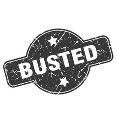 Busted stamp Royalty Free Vector Image - VectorStock