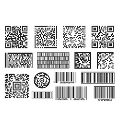 Sample bar code for scanning icon Royalty Free Vector Image