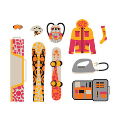 Snowboard Royalty Free Vector Image - VectorStock