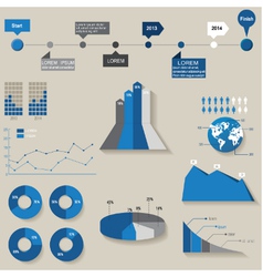 Infographics collection Royalty Free Vector Image