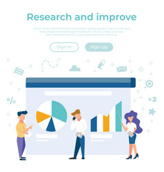 Systematic sampling method in statistics research Vector Image