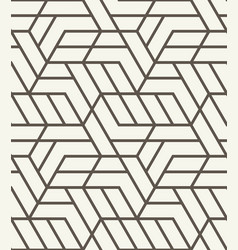 Geometric simple colored seamless pattern Vector Image