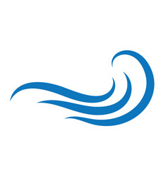 Wave logo Royalty Free Vector Image - VectorStock