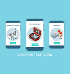 Science vertical background Royalty Free Vector Image