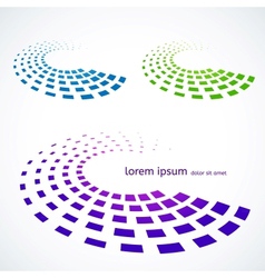 Abstract round element Royalty Free Vector Image