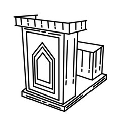 Mimbar Vector Images (92)