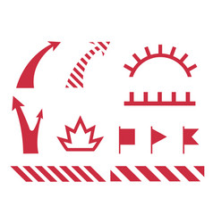 War map geography fighting defense plan with Vector Image