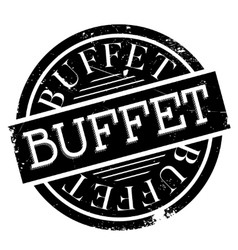 Buffet rubber stamp Royalty Free Vector Image - VectorStock