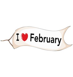 February Word Vector Images (over 2,400)