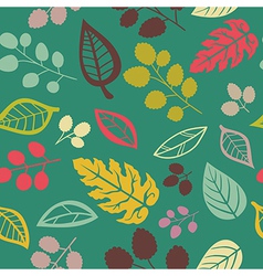 Leaf background round pattern with leaf Royalty Free Vector