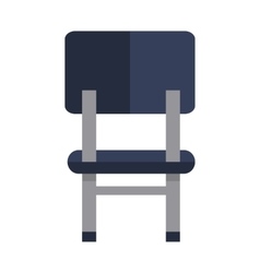 Office chair icon symbol isolated on white Vector Image