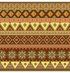 Colorful aztec seamless pattern Royalty Free Vector Image