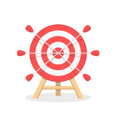 Game target isometric Royalty Free Vector Image