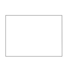 Colorado state of usa - solid black outline map Vector Image