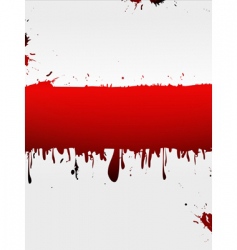 Blood splat border Royalty Free Vector Image - VectorStock