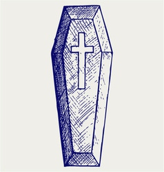Coffin Outline Casket Vector Images (over 1,200)