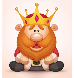 Cartoon King Royalty Free Vector Image - VectorStock