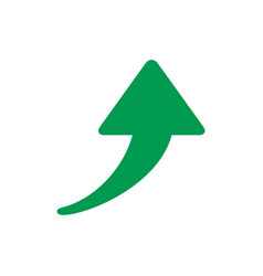 Trending Up Green Arrow in Sign Vector Images (over 160)