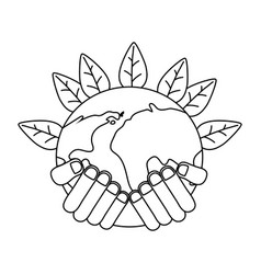 Isolated planet design Royalty Free Vector Image