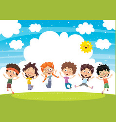 Cartoon children Royalty Free Vector Image - VectorStock