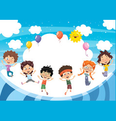 Cartoon children Royalty Free Vector Image - VectorStock