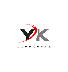 YK Logo Royalty Free Vector Image - VectorStock