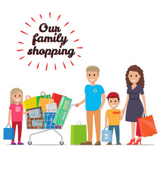 kid-making-purchases-in-supermarket-flat-vector-image