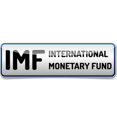 Imf international monetary fund world bank Vector Image