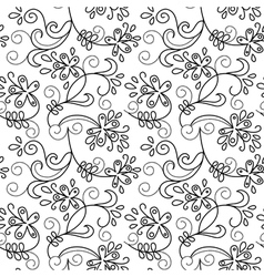 Abstract floral pattern Royalty Free Vector Image