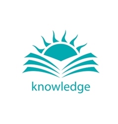 Biggest collection logos books Royalty Free Vector Image