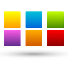 Glossy bright buttons banner or bars Royalty Free Vector