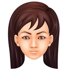 Human Face Royalty Free Vector Image VectorStock