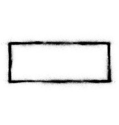 Graffiti stylish word sprayed in black over white Vector Image