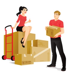 Moving Royalty Free Vector Image - VectorStock