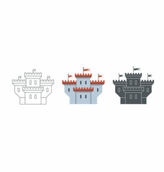 Castle Ruin Vector Images (over 600)