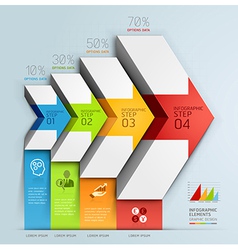 3d cone business infographics diagram Royalty Free Vector