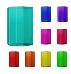 3d prism with light Royalty Free Vector Image - VectorStock