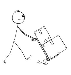 Stick Figure Pushing Vector Images (over 250)