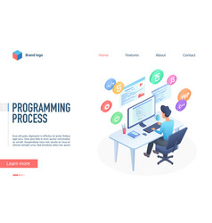 Web template Royalty Free Vector Image - VectorStock