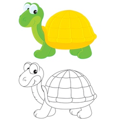 Tortoise and snail Royalty Free Vector Image - VectorStock