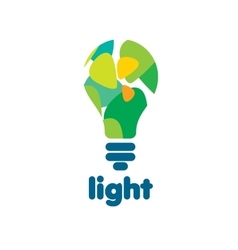 Logo light Royalty Free Vector Image - VectorStock