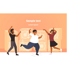 Funny breakdancer Royalty Free Vector Image - VectorStock