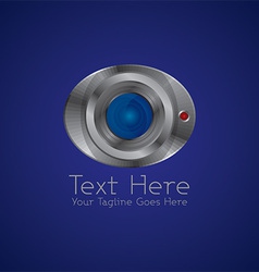 Camera background design Royalty Free Vector Image